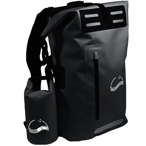 Bags | 35l Dry Bag Backpack Waterproof 2l Pack Black Kayaking Camping ...